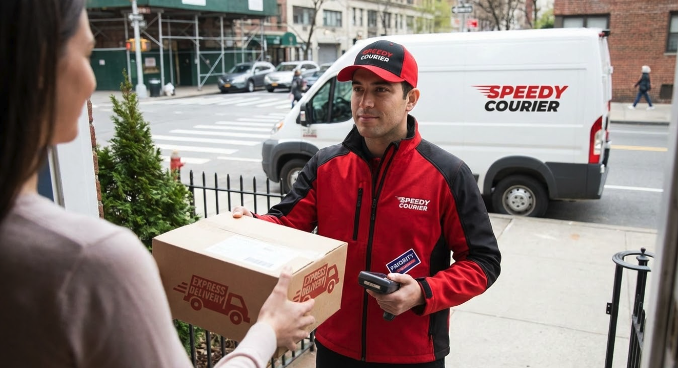 Entrega express con servicio de courier